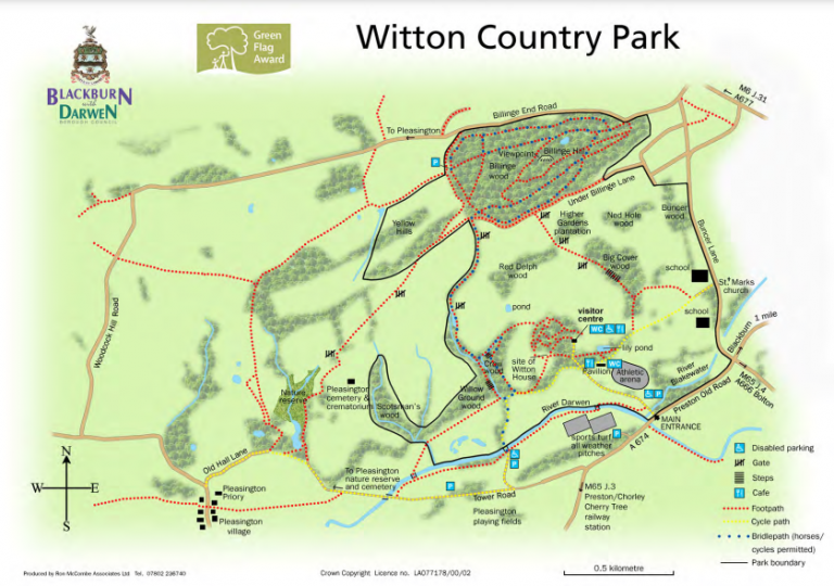 Walks in and around Witton Country Park: see map! | mytwostravels